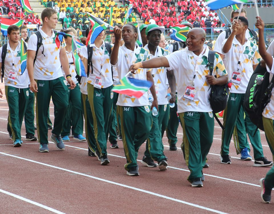 The South African swimming team bring home 62 medal from the AUSC ...