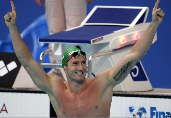 Two gold and one silver medal for the South African swimming team in ...